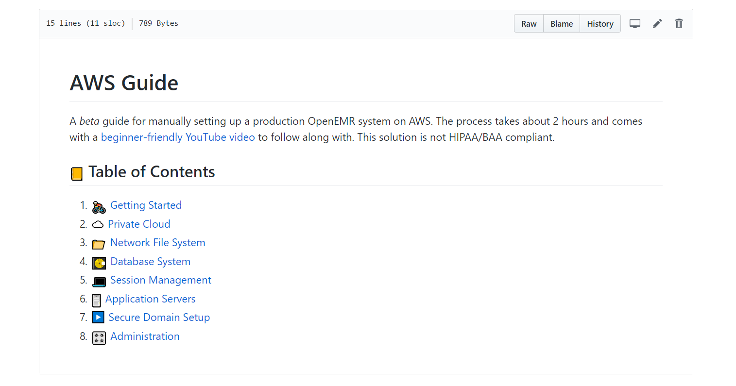 OpenEMR Cloud - v1 Beta AWS Guide · Issue #606 · openemr/openemr · GitHub