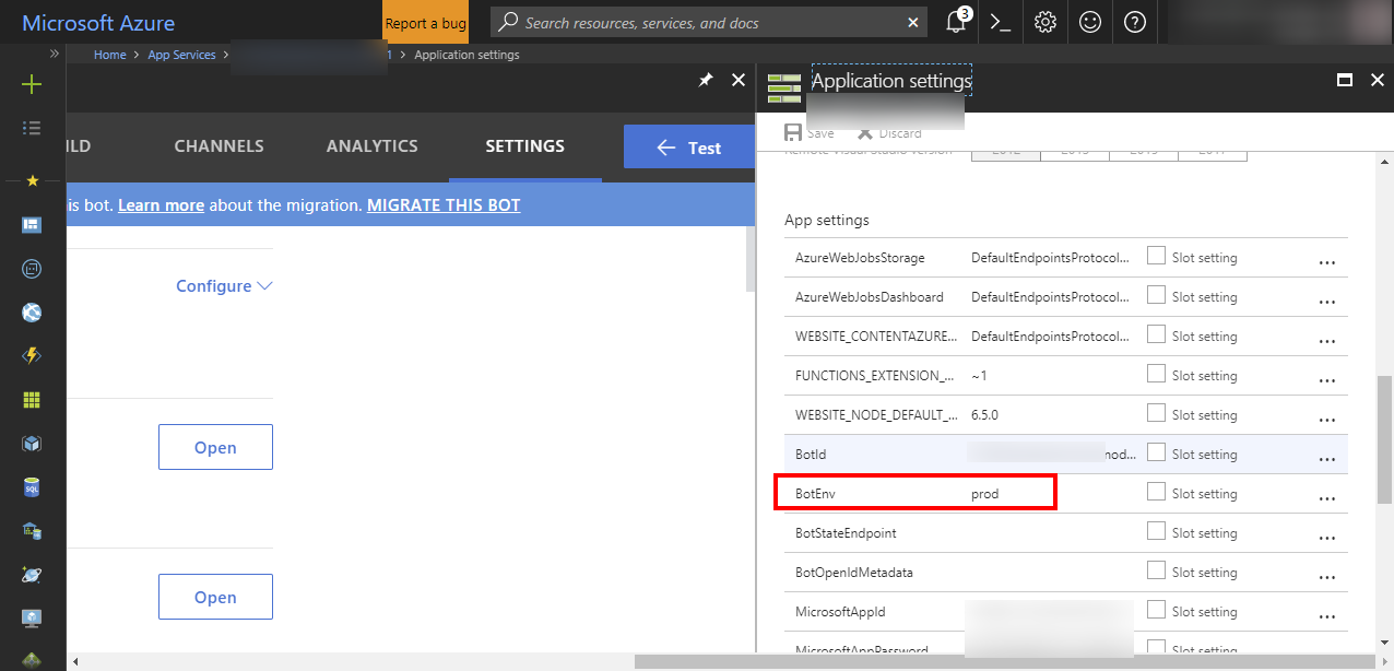 [Migration] Error 400 Azure Bot Migration · Issue #4400 · microsoft/botframework-sdk · GitHub
