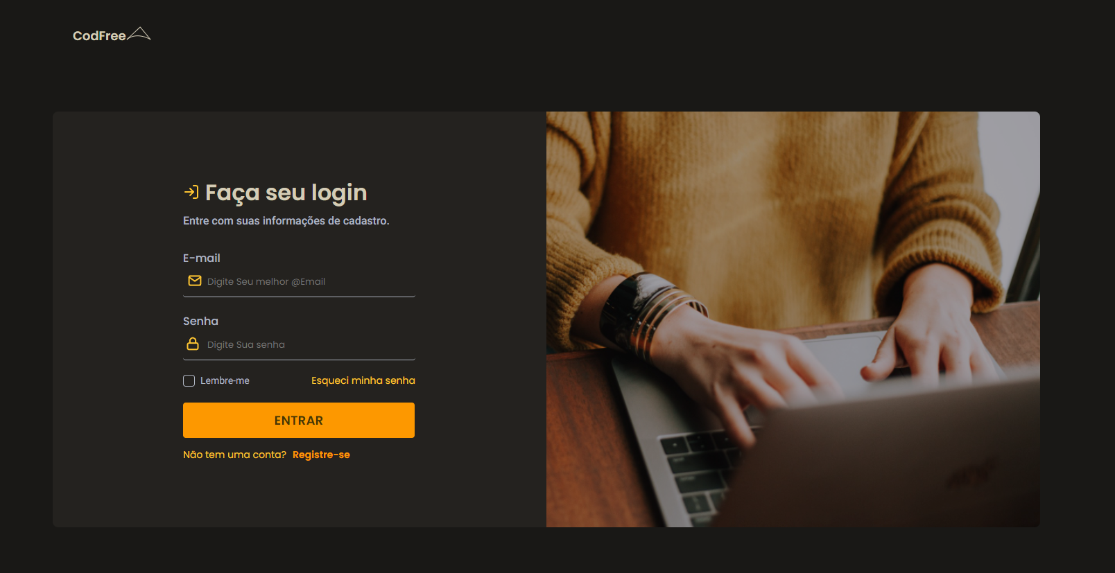 GitHub - DaviJonck/Registration-Form---Responsive: An Responsive ...