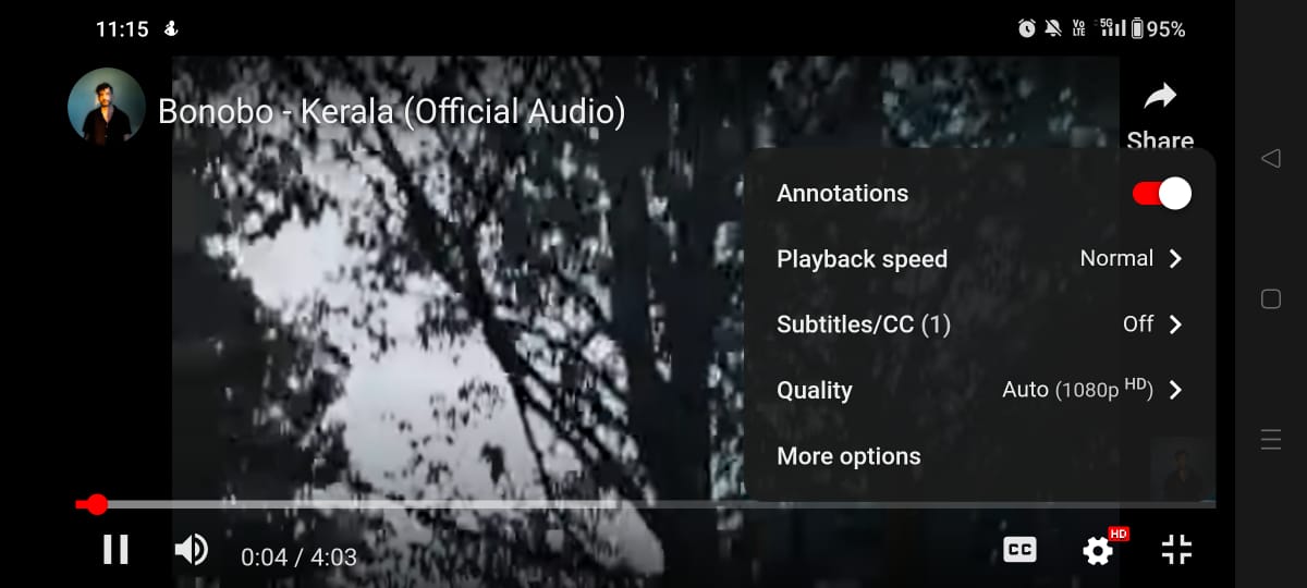 How to make "More options" non clickable/disable it · Issue #960 · PierfrancescoSoffritti ...