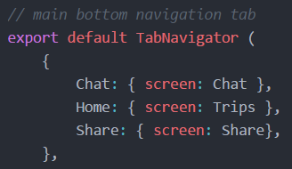 Using TabNavigator on a separate screen · Issue #3919 · react-navigation/react-navigation · GitHub
