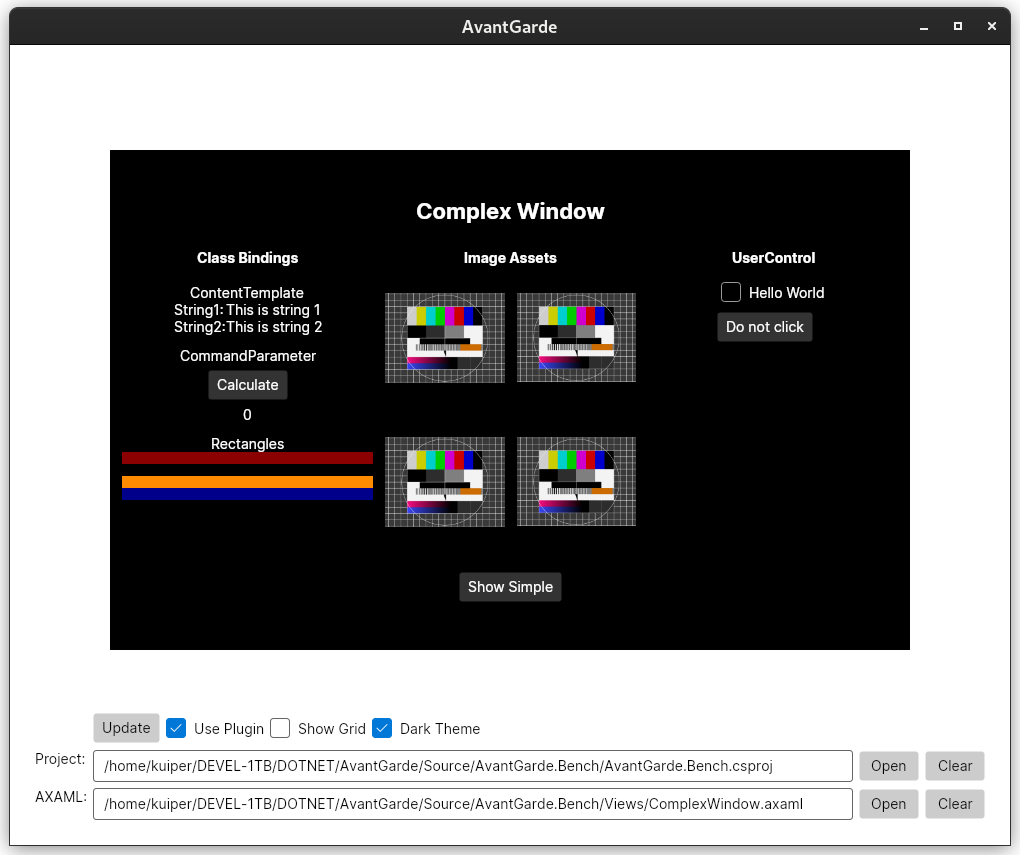 Axaml Previewer (LINUX - Proof of Concept) · AvaloniaUI Avalonia ...
