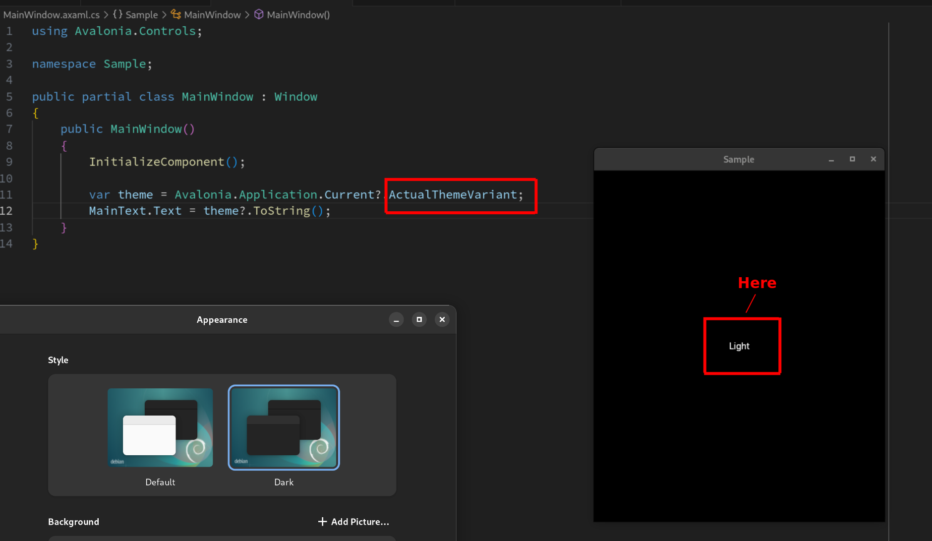 Applicationactualthemevariant Not Correct On Linux · Issue 13114 · Avaloniauiavalonia · Github