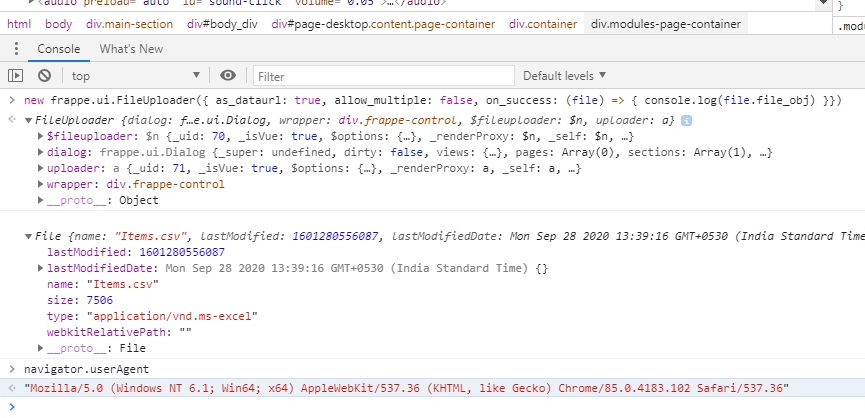 Error while trying to upload csv files in child tables · Issue #11586 ...