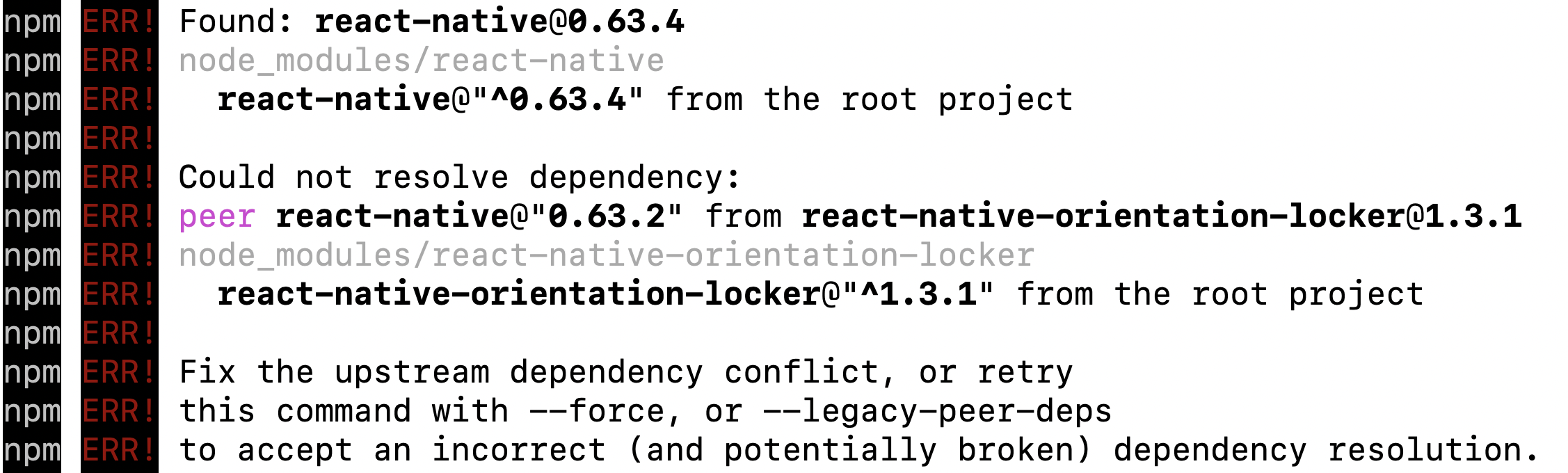 Compatibility With Rn 0 63 4 · Issue 189 · Wonday React Native Orientation Locker · Github