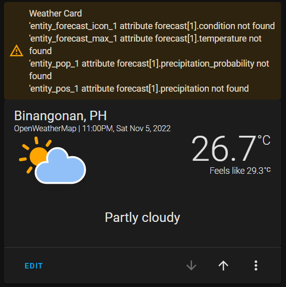 OpenWeatherMap not supported? · Issue #66 · Makin-Things/platinum-weather-card · GitHub