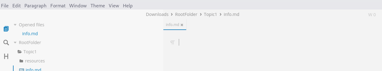 Left side bar overflows file path and name · Issue #1233 · marktext/marktext · GitHub