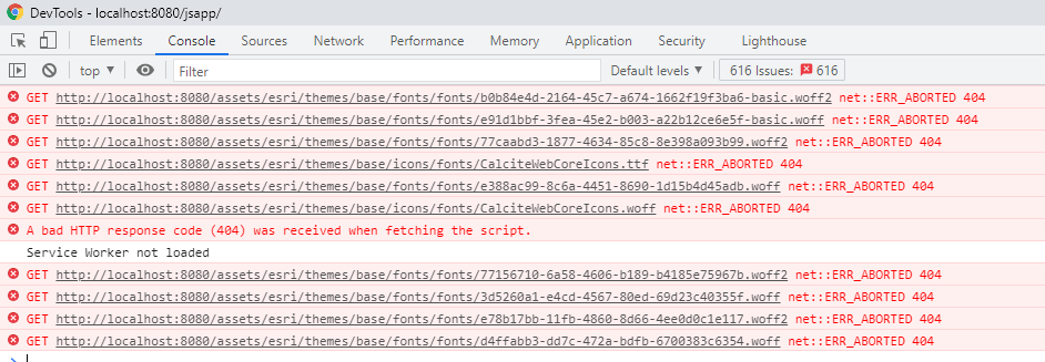 Fonts not getting loaded from assets · Issue #104 · Esri/arcgis-js-cli · GitHub