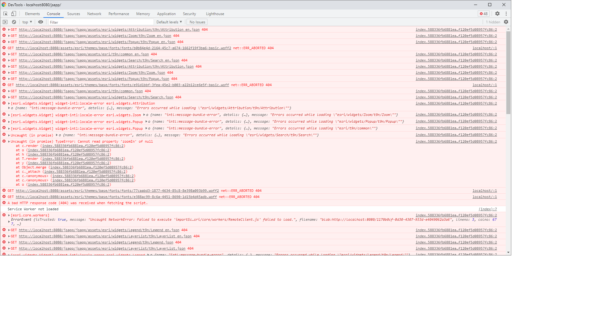 Fonts not getting loaded from assets · Issue #104 · Esri/arcgis-js-cli · GitHub