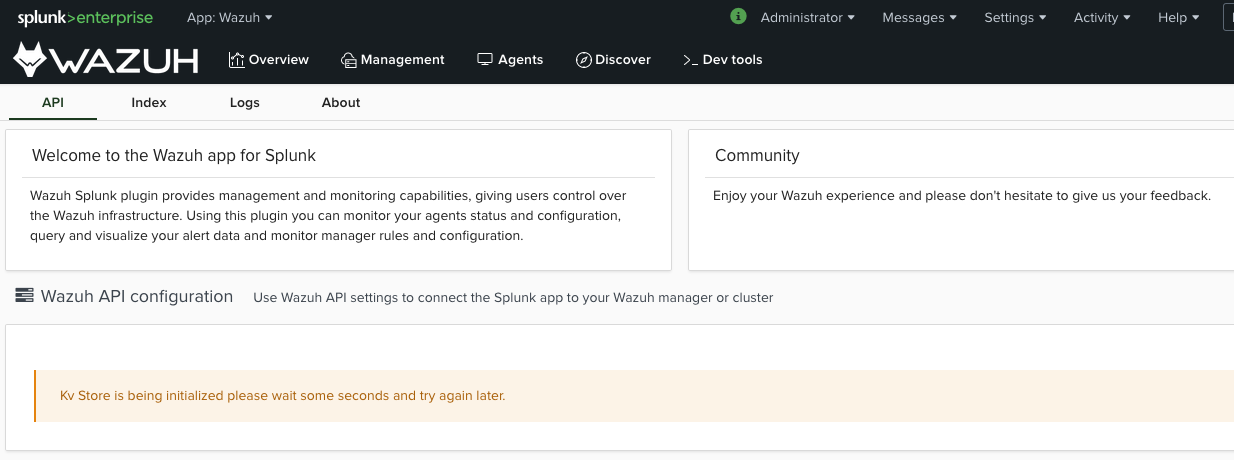 Kv Store Wont Initialize In Splunk 80 · Issue 876 · Wazuhwazuh Splunk · Github