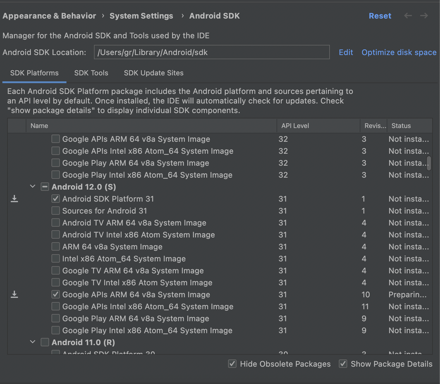 ERR_UNSUITABLE_API_INSTALLATION on MacBook Pro M1 Chip · Issue #196 · ionic-team/native-run · GitHub