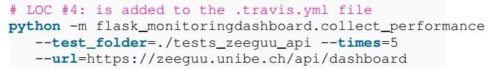 Simplify The Collectperformance · Issue 76 · Flask Dashboardflask Monitoringdashboard · Github