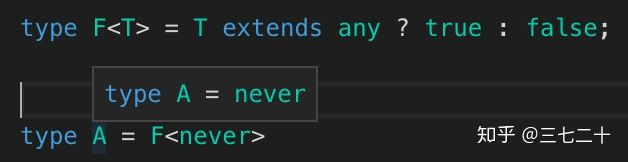 怎么理解 conditional type 中的联合类型与 never · Issue #135 · frontend9/fe9-library · GitHub