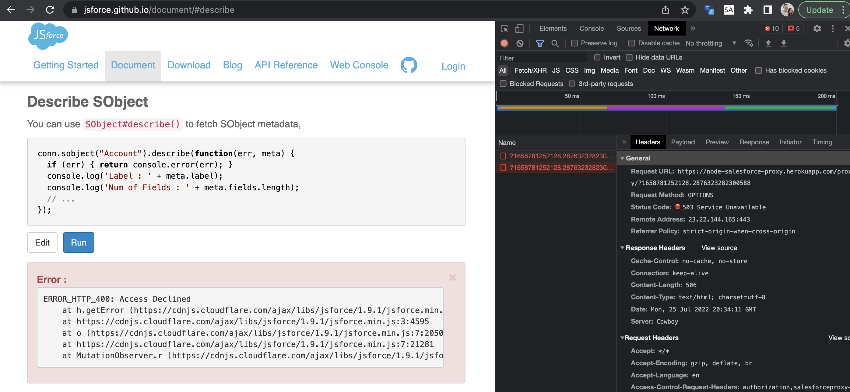ERROR_HTTP_400: Access Declined on jsforce.github.io/document · Issue #1260 · jsforce/jsforce ...