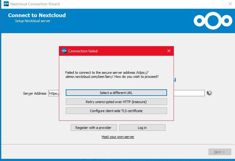 Ssl Context Creation Failed · Issue 582 · Nextclouddesktop · Github