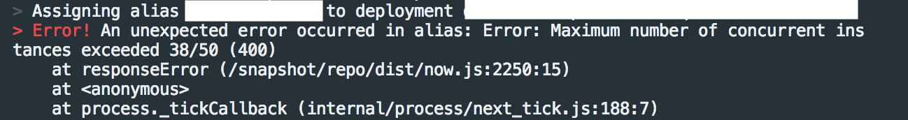 Ambiguous error on Aliasing · Issue #1405 · vercel/vercel · GitHub