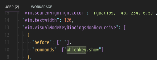 Settings page keeps showing a (2) next to the user tab when using json ...