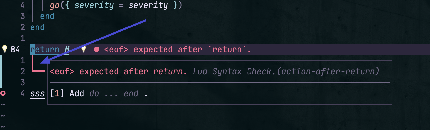 Could you add a config to disable "the bar" · Issue #913 · nvimdev/lspsaga.nvim · GitHub