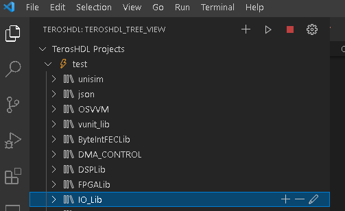 Ergonomic suggestion for project UI · Issue #115 · TerosTechnology/vscode-terosHDL · GitHub
