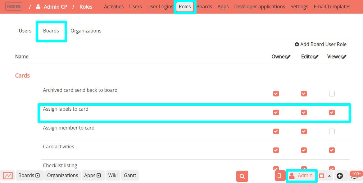 Only owner can see "lable" button · Issue #4007 · RestyaPlatform/board · GitHub