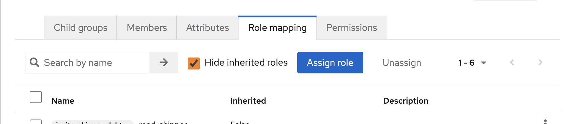 Role mapping tab no longer visible when using fine grained permissions after upgrade from 20.0.3 ...