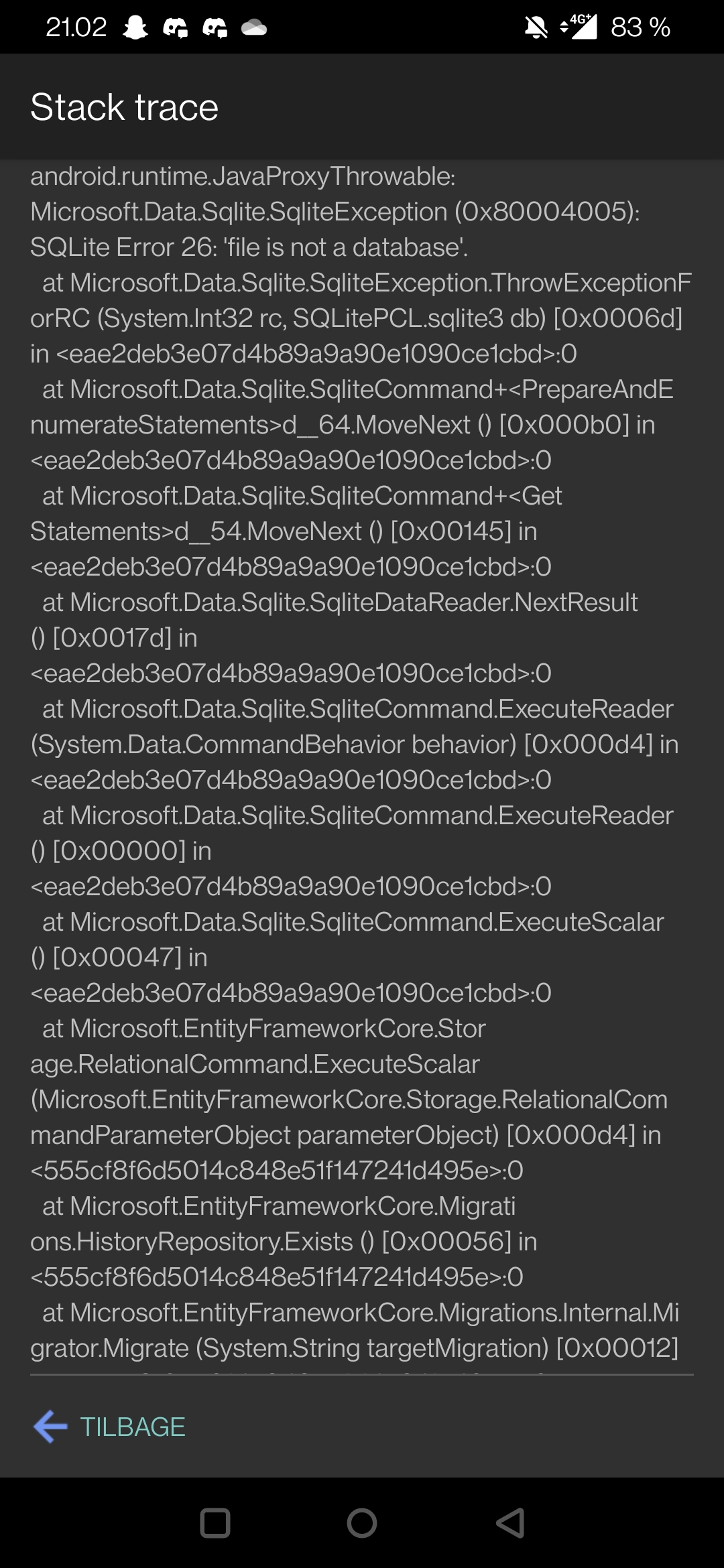 Crash on startup · Issue #2595 · MoneyFox/MoneyFox · GitHub
