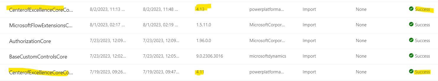 [CoE Starter Kit - BUG] upgrade failure · Issue #6589 · microsoft/coe-starter-kit · GitHub