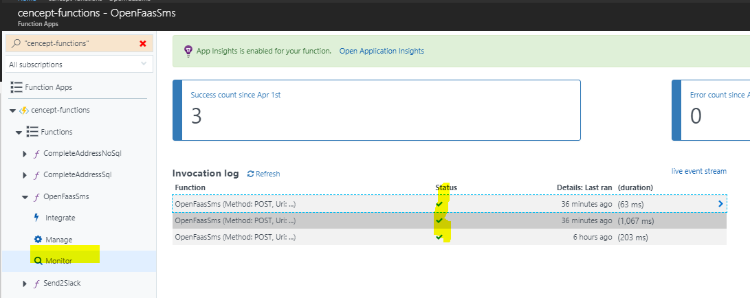 Azure function invocation failing with a-sync callback · Issue #642 · openfaas/faas · GitHub