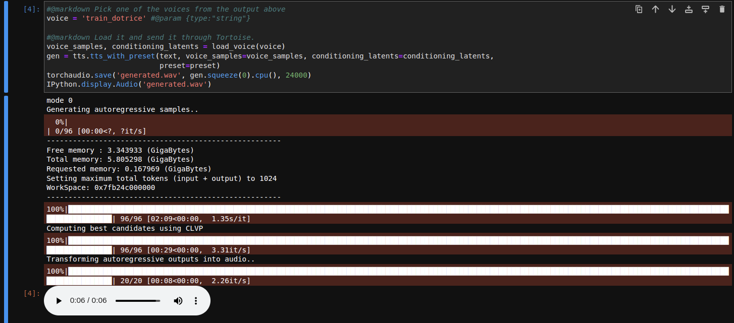 GitHub - manmay-nakhashi/tortoise-tts-fastest: Faster Tortoise ...
