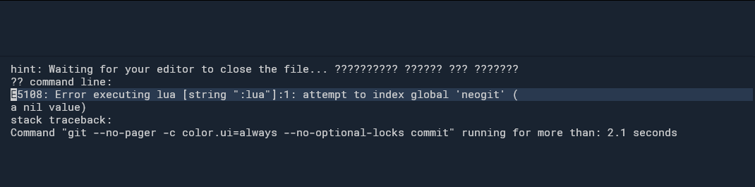 Neogit fails to run any command and shows error on Windows · Issue #424 · NeogitOrg/neogit · GitHub