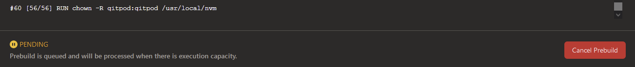 Prebuilds failing to compile for any changes to the .gitpod.Dockerfile · Issue #9559 · gitpod-io ...