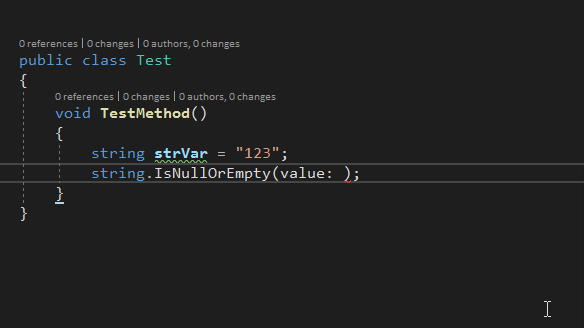 IntelliSense: double quote character should not be commit character ...