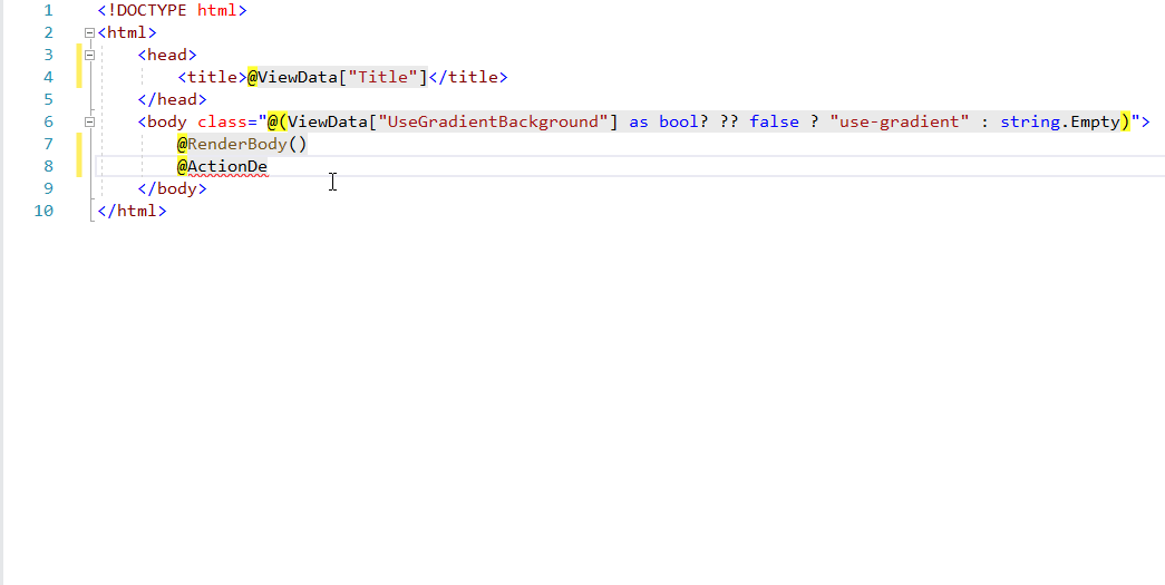 Committing import completions corrupts Razor cshtml files · Issue #35172 · dotnet/roslyn · GitHub