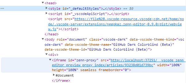 VSCode内記事プレビュー表示不具合(サイズ不良) · Issue #34 · negokaz/vscode-zenn-editor · GitHub