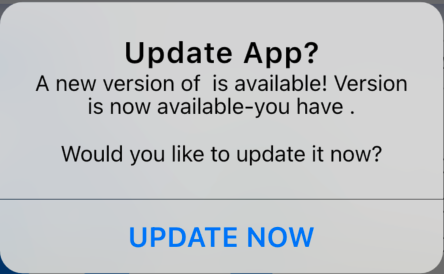 appName not showing on iOS but shows on Android · Issue #75 · larryaasen/upgrader · GitHub