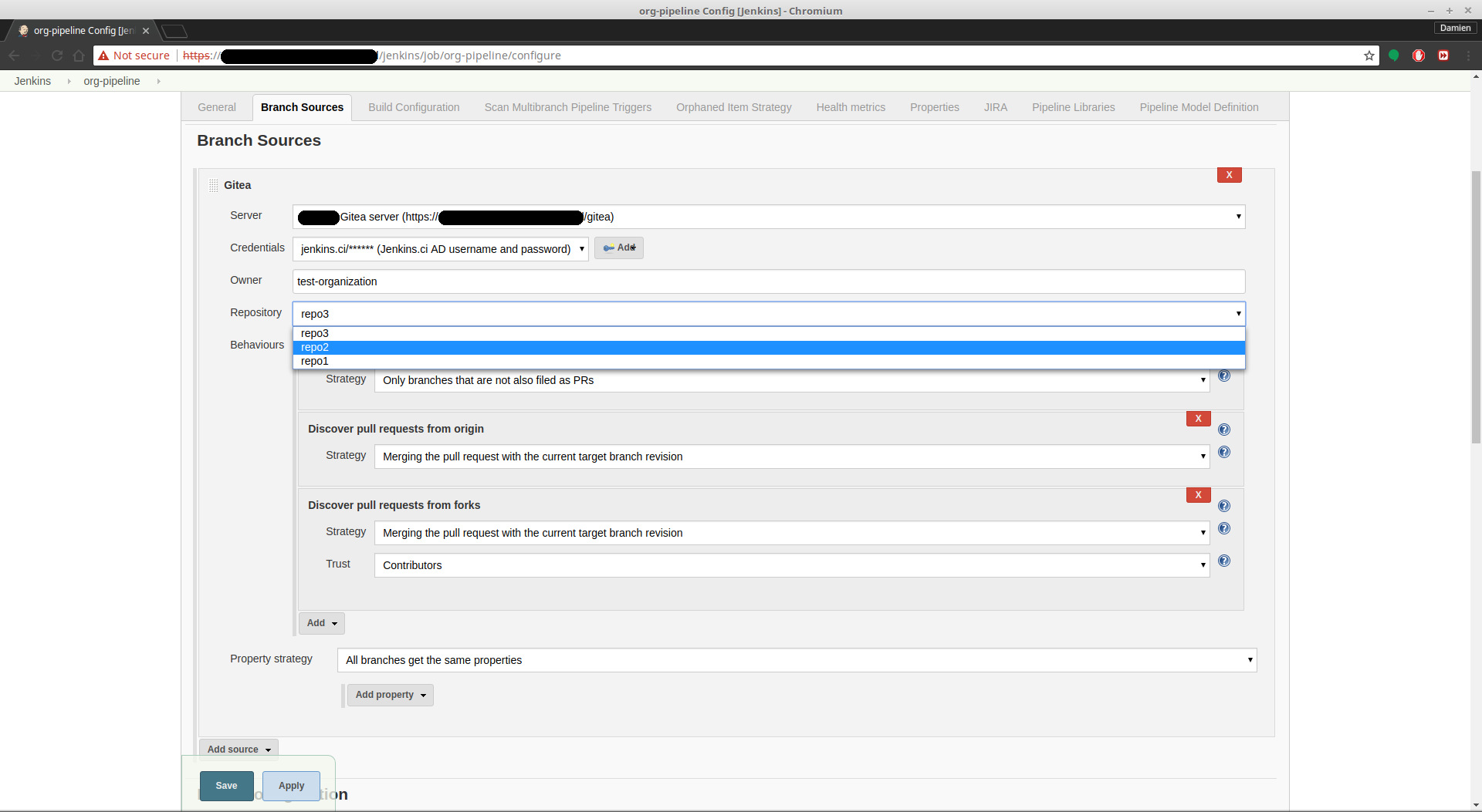 Configuring webhooks in Jenkins · Issue #3724 · go-gitea/gitea · GitHub Configuring webhooks in Jenkins · Issue #3724 · go-gitea/gitea · GitHub
