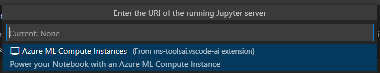 Can't connect Jupyter to Remote Azure ML Compute Instance · Issue #1630 · microsoft/vscode-tools ...