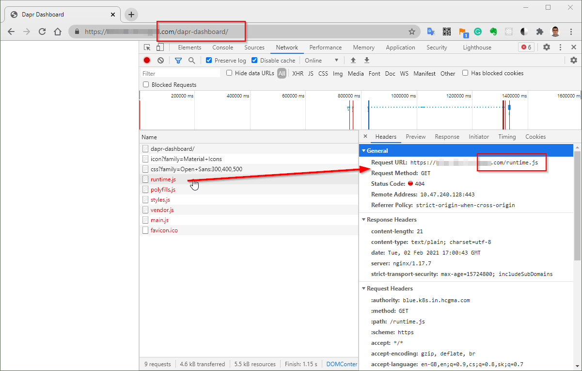 Base Url Is Not Configurable · Issue 128 · Dapr Dashboard · Github