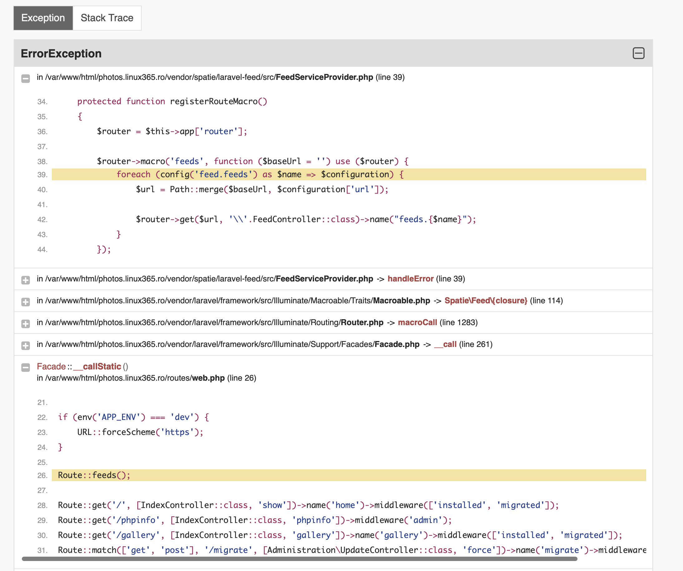 Invalid argument supplied for foreach() · Issue #849 · LycheeOrg/Lychee · GitHub