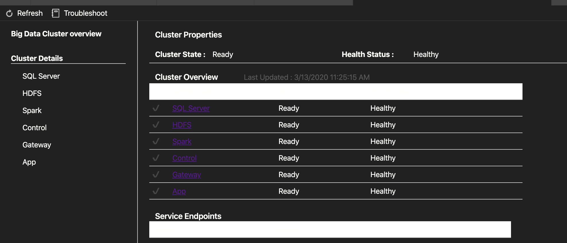 Declarative table's header not readable in dark theme · Issue #9605 · microsoft/azuredatastudio ...