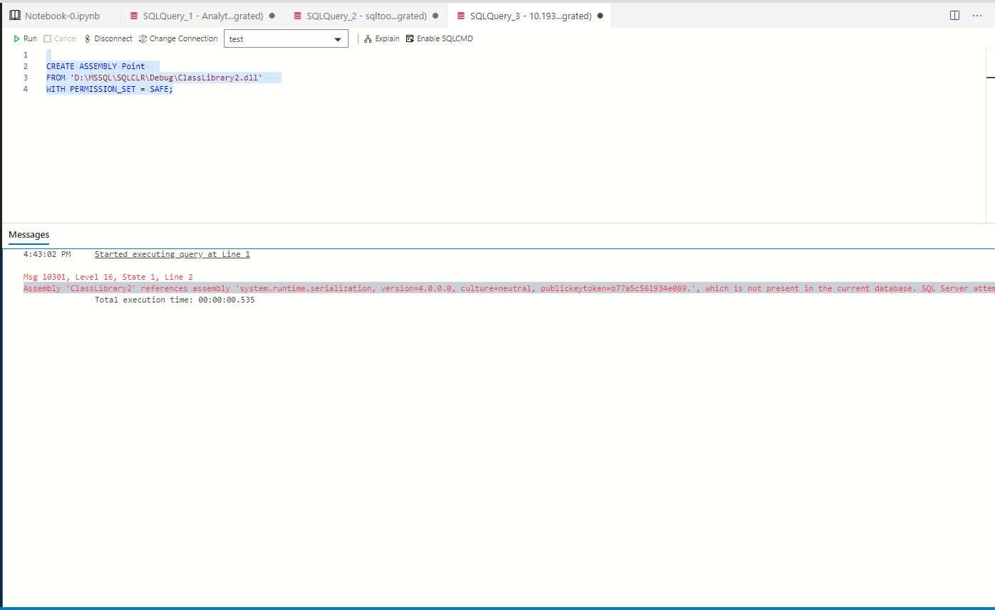 Error Message In Query Editor Is Cut Off And Theres Not Scrollbar · Issue 11220 · Microsoft 