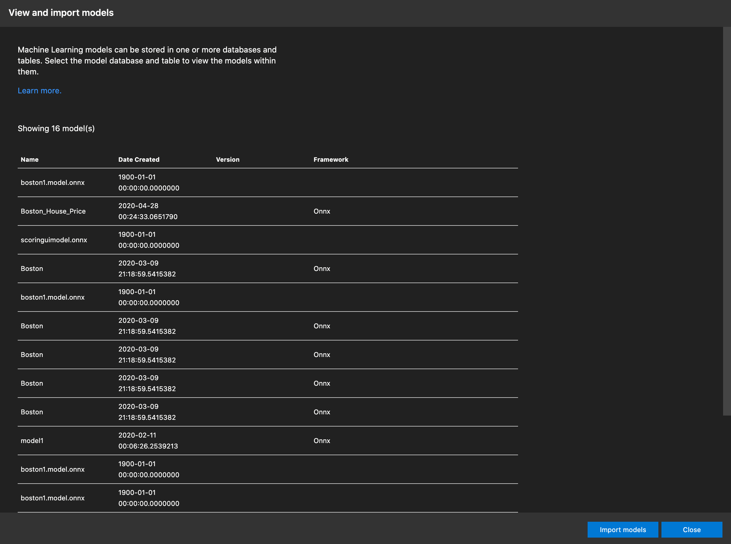 ML - Buttons don't showup in Table models · Issue #13476 · microsoft ...