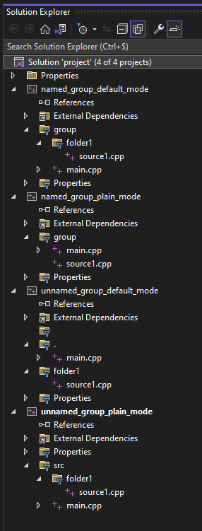 add_filegroups with empty group name · Issue #3598 · xmake-io/xmake · GitHub