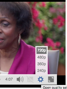 Show Current Quality On Controlbar Issue 28 Silvermine Videojs
