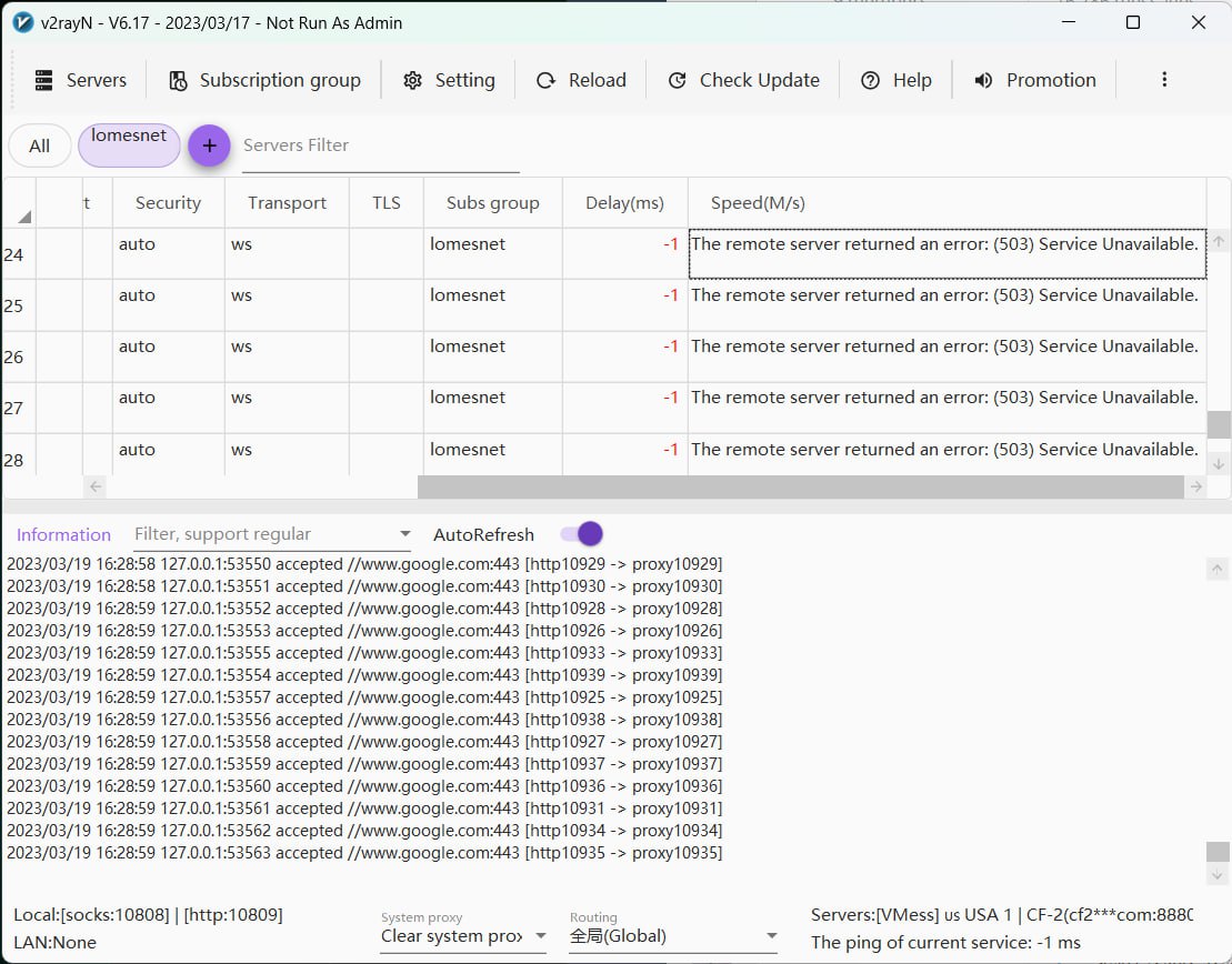 Ping 1 On Windows 11 · Issue 3523 · 2dustv2rayn · Github 