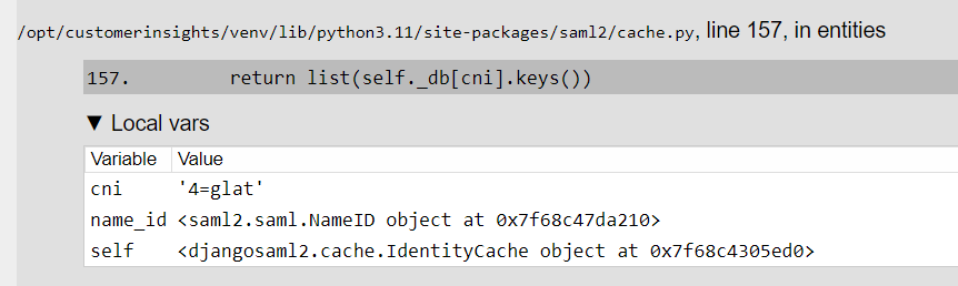Accessing cache file by cni throwing KeyError on SLO · Issue #909 ... Accessing cache file by cni throwing KeyError on SLO · Issue #909 ...