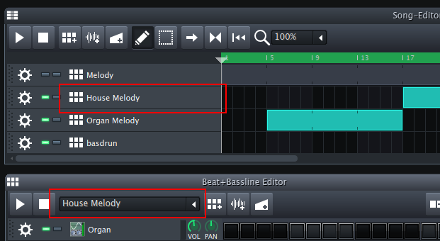 Add active-state for selected editor, similar to open-state of instruments · Issue #6257 · LMMS ...