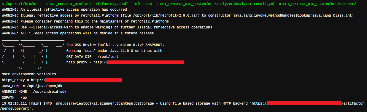 Artifactory Storage Issue - Could not read scan results for 'REPO' from path '...../scan-results ...