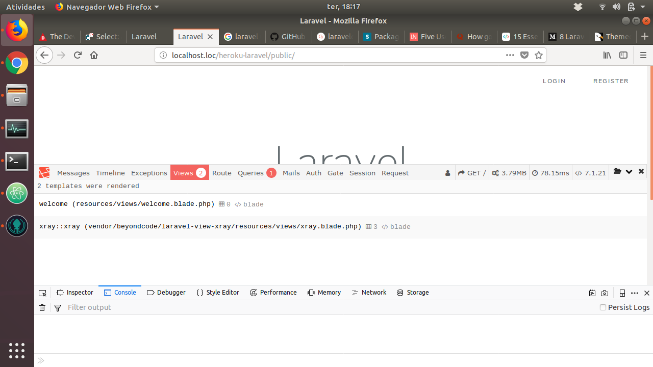 Linux/Chrome Hotkey Ctrl + Shift + X doesn't seem to work · Issue #16 · beyondcode/laravel-view ...