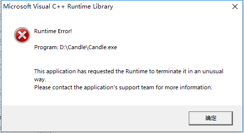 runtime error · Issue #228 · Denvi/Candle · GitHub